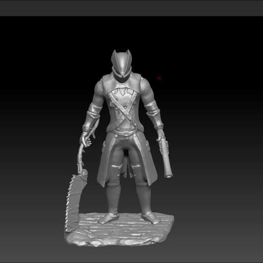 🏹 Bloodborne Yharnam Hunter・ OBJ File for 3D printing・Cults
