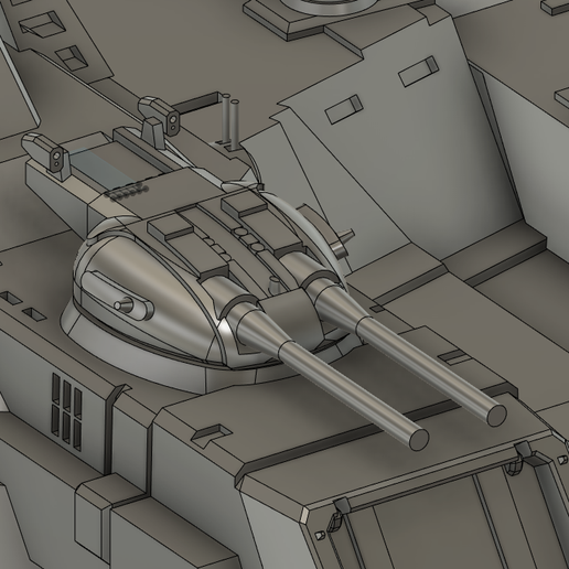 🤖 1/1700 Nahel Argama・ STL File for 3D printing・Cults