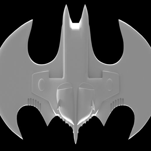 ️ Bat-Wing Batman 1989・ STL File for 3D printing・Cults