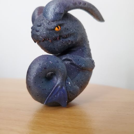 Free STL file Dragon Embryo 🐉 ・3D printer design to download・Cults