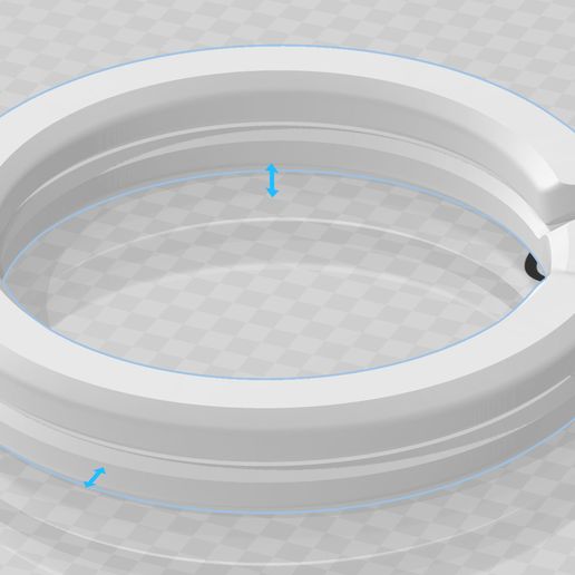 Free STL file Split Ring for keychain 💍 ・3D printer model to download・Cults