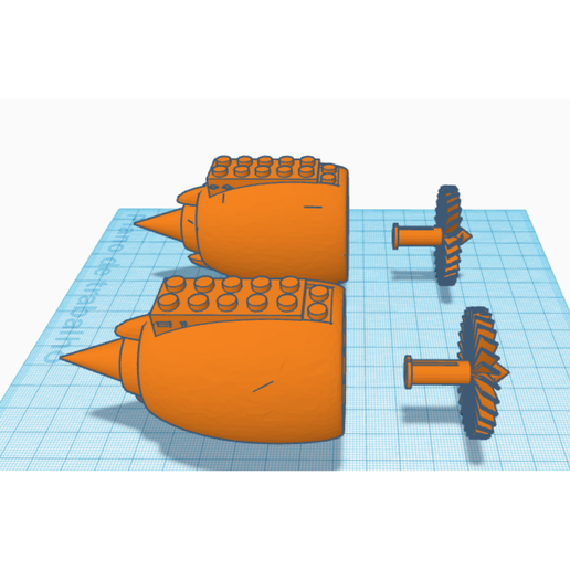 🛞 GE9X Engine L3GO・ OBJ File for 3D printing・Cults