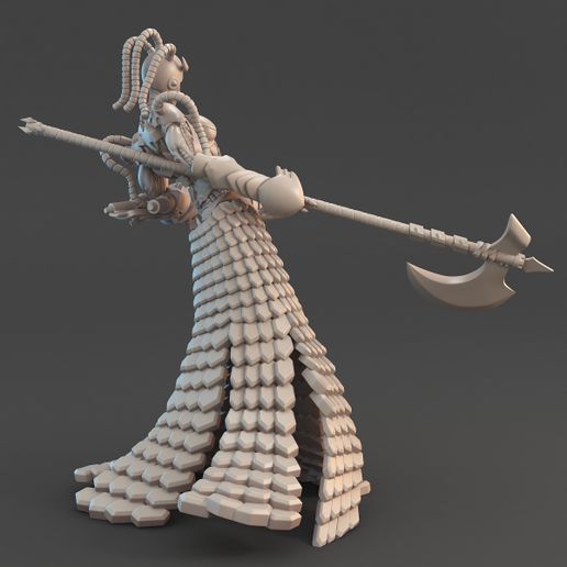 ♀️ Female Destroyer Lord・ 3D File for ・Cults