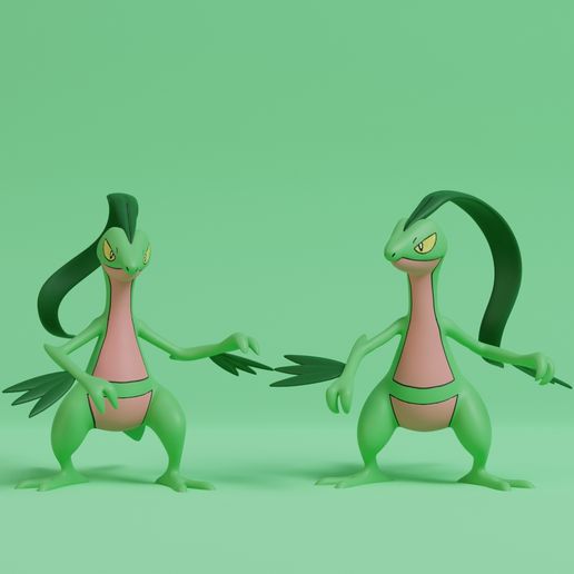 what does grovyle evolve into
