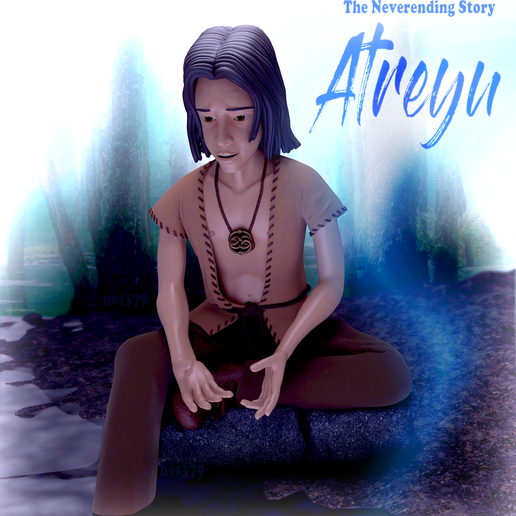 🧒 Atreyu (The Neverending Story)・ STL File for ・Cults