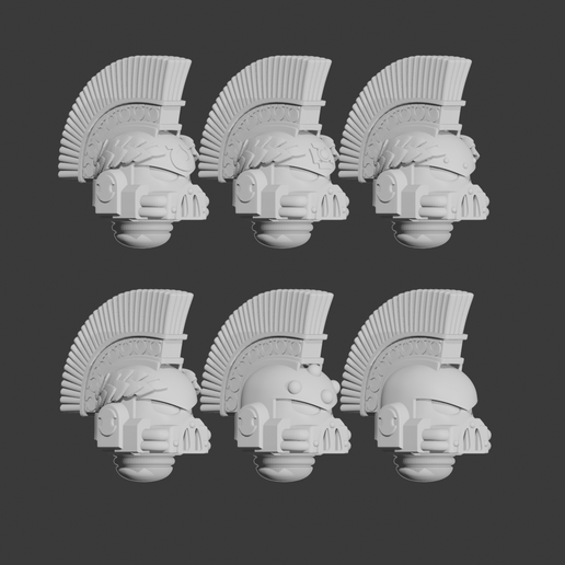 🛰 Ultra GEN 7 Space Knights Helmets V2・ 3D File for 3D printing・Cults