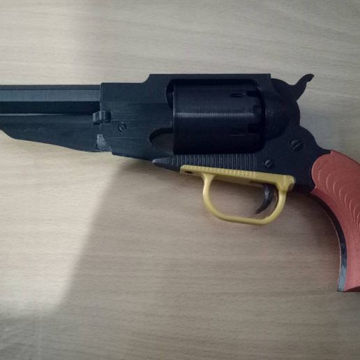 🧢 Remington Revolver 1858 Cap Gun BB 6mm Fully Functional Scale 1:1 ...