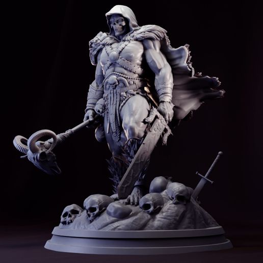 Fichier 3D Skeletor 👾 ・Plan pour imprimante 3D à télécharger・Cults