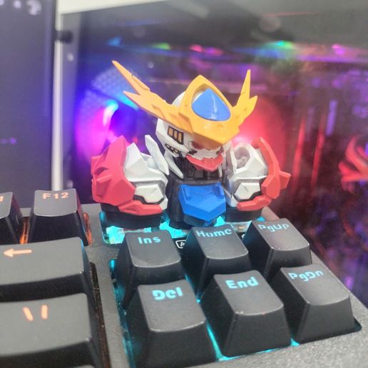 🤖 Keycap 3D Printed Custom Barbatos Gundam・ STL File for 3D printing・Cults