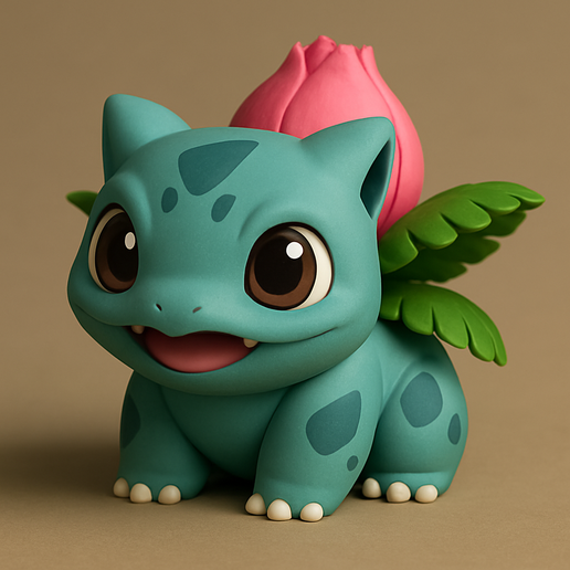 🐉 Ivysaur pokemon・ STL File for 3D printing・Cults