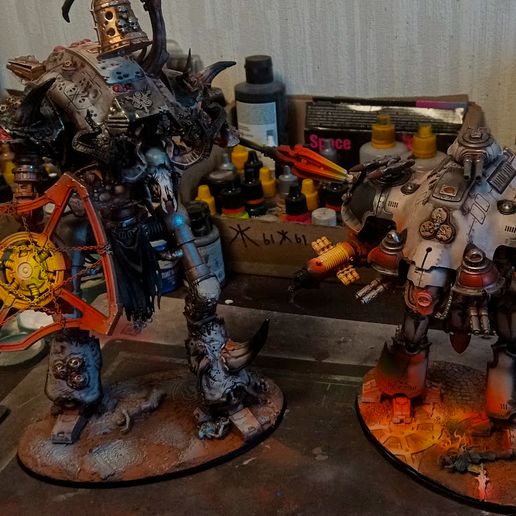 🤖 Bringers of Decay Slender Mech Armor・3D Print・Cults