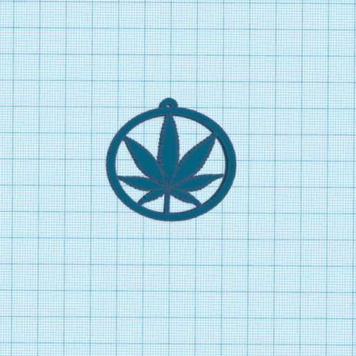 🗝️ weed・ STL File for 3D printing・Cults