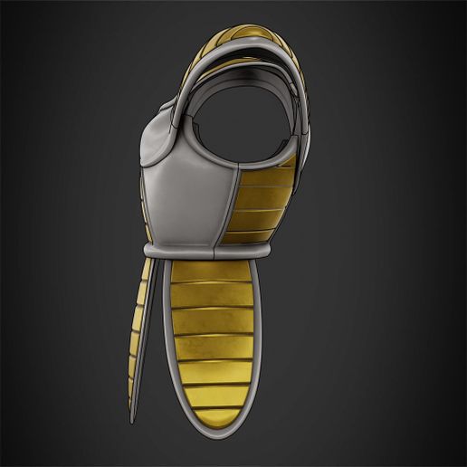 🐉 Dragon Ball Vegeta Saiyan Armor for Cosplay・ STL File for 3D printing ...