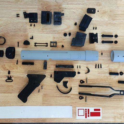 ⭐ DEATH TROOPER E11-D BLASTER STAR WARS・ 3D File for 3D printing and ...