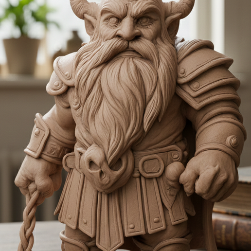 ⛰️ Elder Mountain Guardian STL – Cute Figurine – 3D Print FDM・Archivo ...