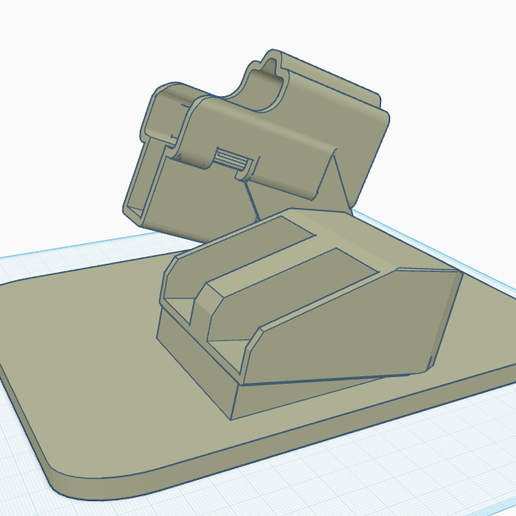 🔫 Glock stand with magazine stand (Left Handed)・ STL File for 3D ...