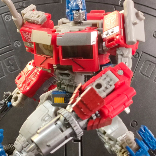 🤖 Transformers ss102 op hand cannon Optimus Prime・ STL File for 3D ...