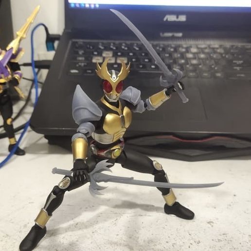 🧸 Figure Rise Standard (FRS) Kamen Rider Agito Trinity Form Part・ STL ...