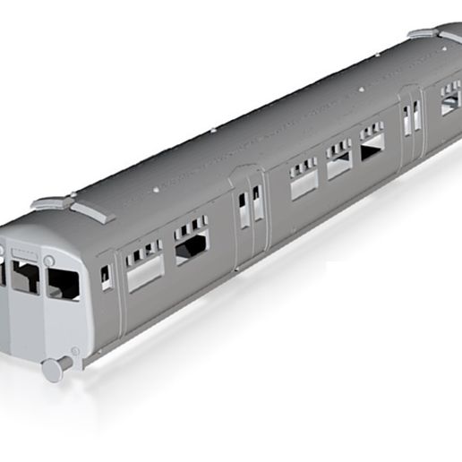 🚂 LMS class 502 (Southport) EMU Motor Brake coach 1/87 scale・ 3D File ...