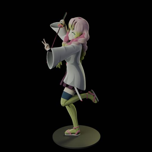 ️‍🔥 Mitsuri Kanroji・ 3D File for 3D printing・Cults