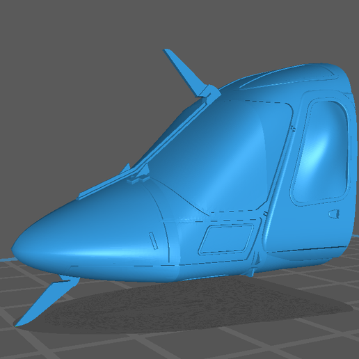 👃 Agusta Westland AW109 LUH Nose and Updates 1/72・ 3D File for 3D ...