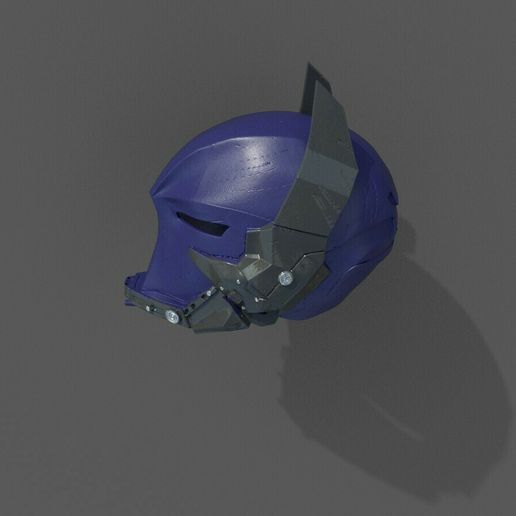 🪖 Arkham Knight Wearable helmet・ OBJ File for ・Cults