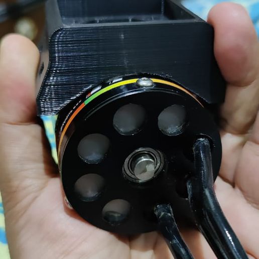 🚗 WFO RC RACING STYLE FAN MOUNT・ STL File for ・Cults