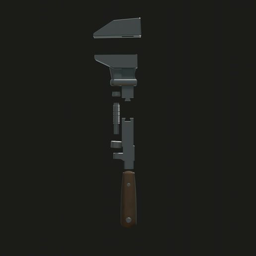 🔧 TF2 Wrench - Color Separated and No Supports・ 3D File for 3D printing ...