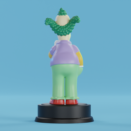 🤡 Krusty the Clown・ 3D File for 3D printing・Cults