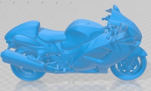 🏍️ Suzuki Hayabusa 2009 Printable Motorbike・ 3D File for 3D printing・Cults