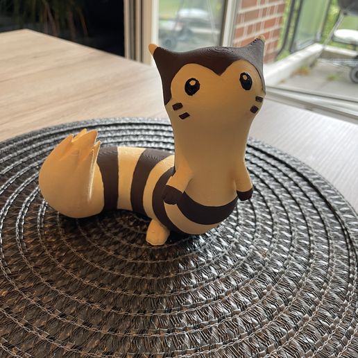 3D printer Furret Pokemon • made with Elegoo Neptun2 2・Cults