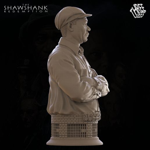 🎦 The Shawshank Redemption - Morgan Freeman As Ellis Boyd "Red" Redding ...