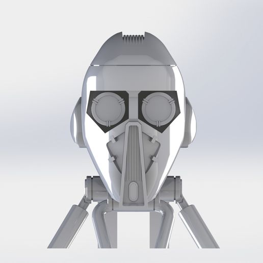Archivo 3D Magna Guard IG-100 Droid Head Star Wars Jedi Survivor 3D ...