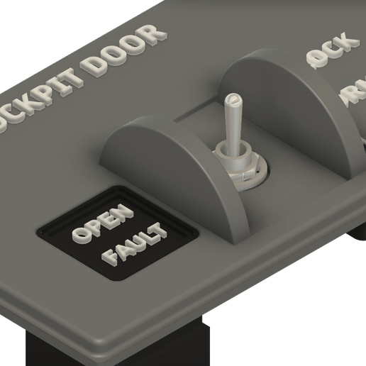 🚪 Cockpit Door Panel A320 Simulator・ STL File for 3D printing・Cults