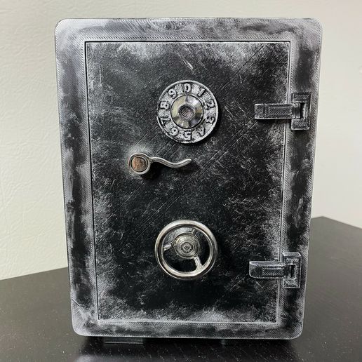 🧑‍💻 Safe with 3-digit code・ STL File for ・Cults