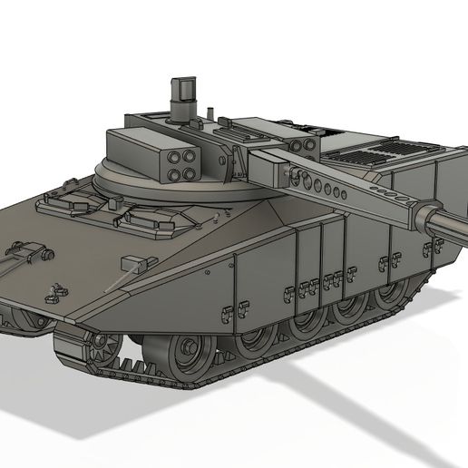 🪖 RDF/LT Unmanned turret for 15mm wargames・ 3D File for 3D printing・Cults