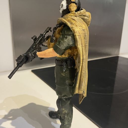 Archivo STL Figurita GHOST/ SIMON RILEY 👻 ・Diseño para descargar y ...