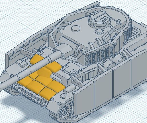 STL file Panzer iv h repowered 1/100 🐅 ・3D printing model to download・Cults