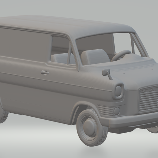 🚙 Ford Transit (Mk1)・ STL File for ・Cults