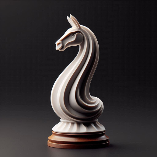OBJ file Minimalist Llama Chess Piece 🦙 ・3D printing design to download ...