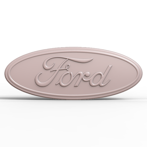 📁 3D Model STL File for CNC Router Laser & 3D Printer Ford Logo・ 3D ...