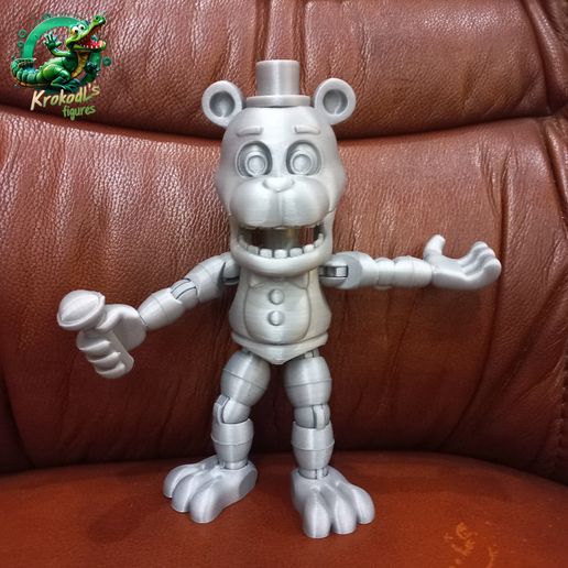 🐻 Adventure Freddy・ 3D File for 3D printing・Cults