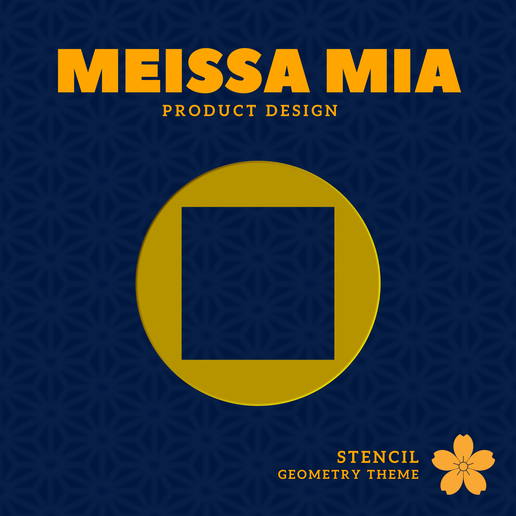 🔺 02. Stencil Group - Geometry V2 - Rectangle - 3D Printable Basic ...