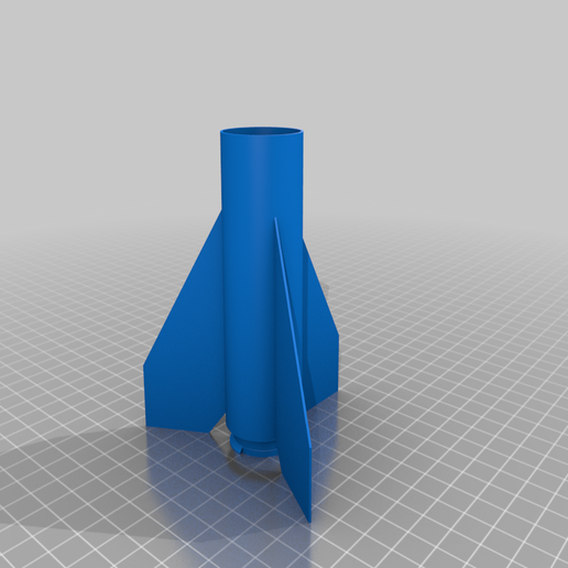 🚀 Modular Flyable Model Rocket・Free 3D File for ・Cults