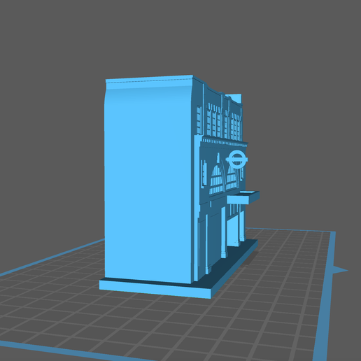 STL file London Underground Tube station 🚉 ・3D printing idea to ...