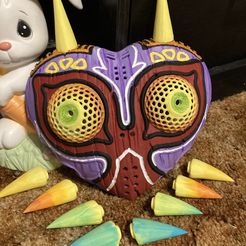 👾 Super Detailed Wearable Majora's Mask - For Cosplay or Display!・3D ...