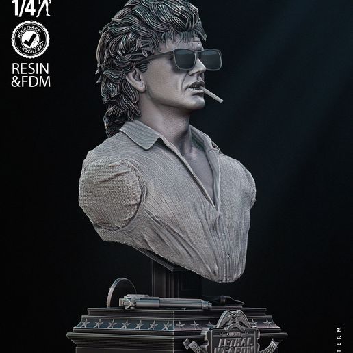 3D file WICKED MOVIE RIGGS BUST PORTRAIT: TESTED AND READY FOR 3D ...