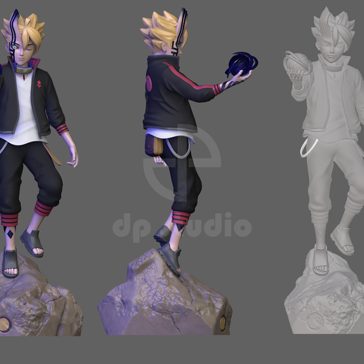 💬 boruto・ 3D File for 3D printing・Cults