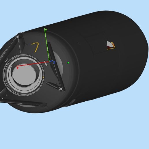 🧸 TLAM Block IV with folded wings・ 3D File for 3D printing・Cults