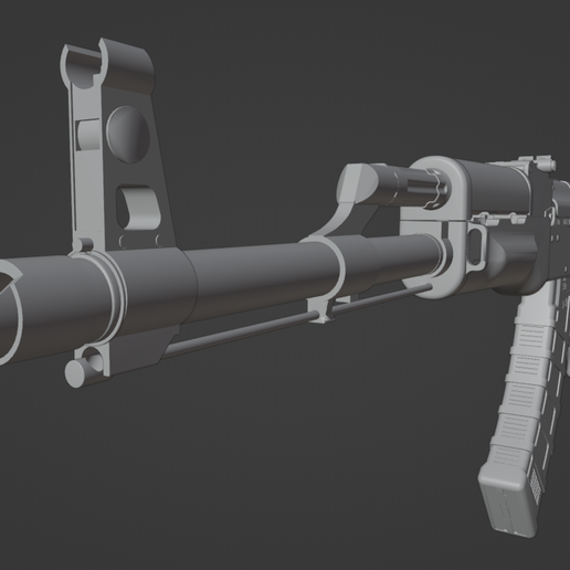 🔫 AKM Russian 1969 - Highly Detailed・ STL File for 3D printing・Cults